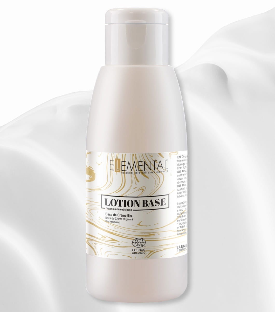 Organic cream base, premium quality cosmetic base