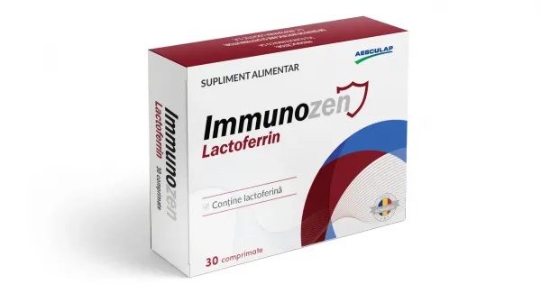 Immunozen Lactoferrin, 30 comprimate, Aesculap