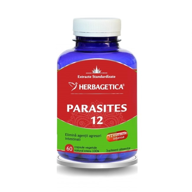 Parasites 12, 60 capsule, Herbagetica