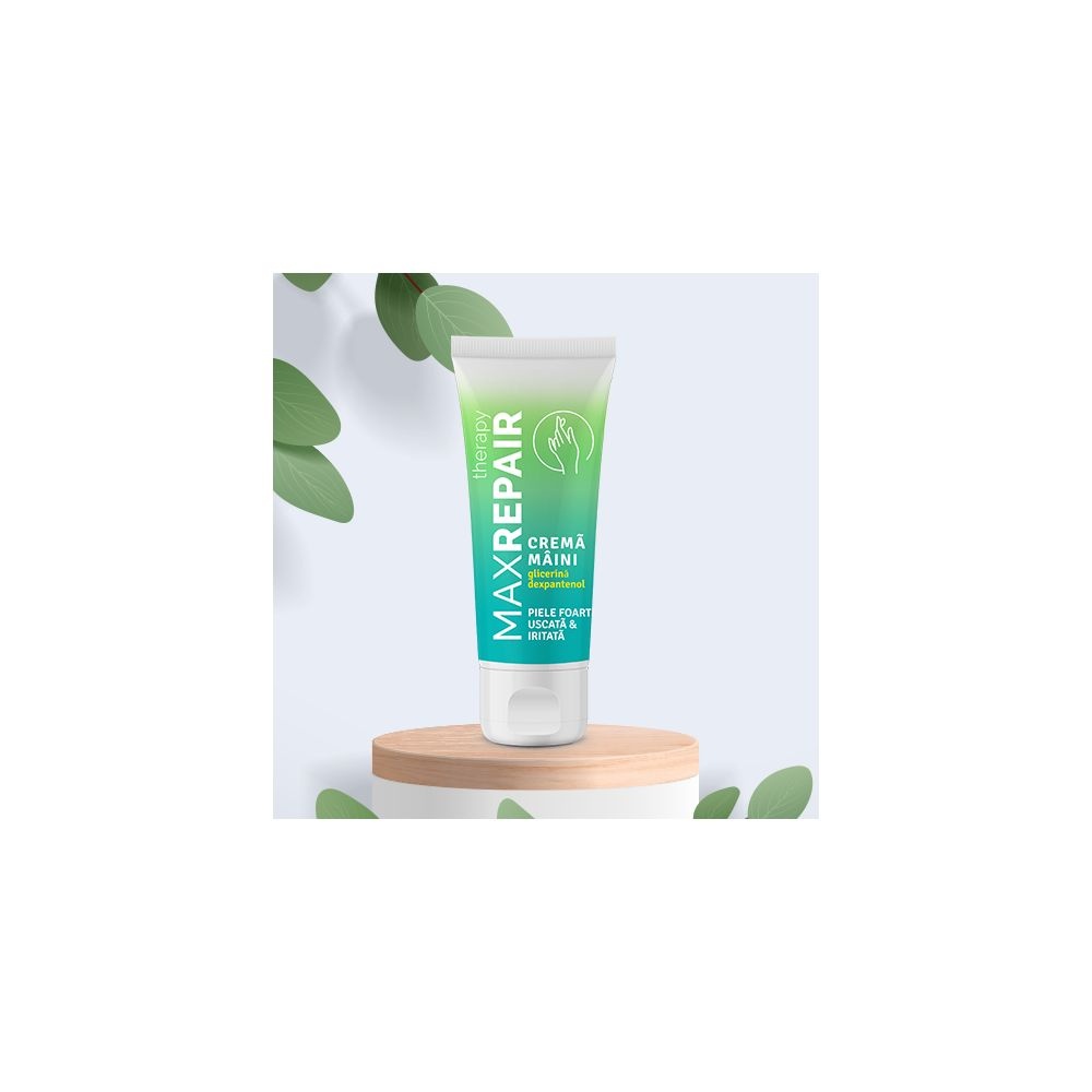 Crema de maini cu glicerina Maxrepair Therapy, 50 ml, Doctor Fiterman