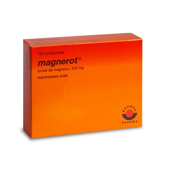 Magnerot, 500 mg, 100 comprimate, Worwag Pharma