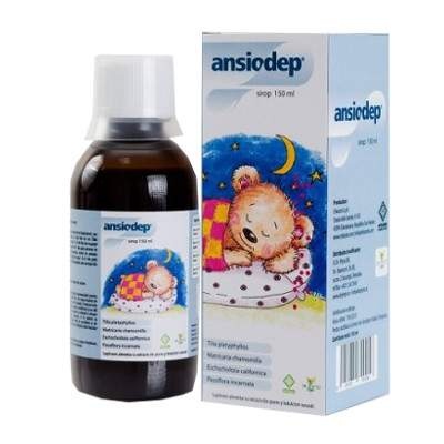 Sirop pentru copii Ansiodep, 150 ml, Dr. Phyto