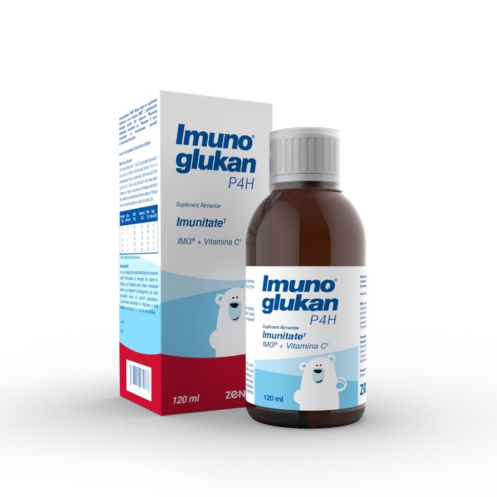 Imunoglukan P4H sirop 120 ml, Zentiva