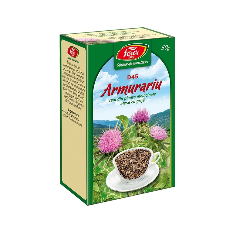Ceai Armurariu fructe D45, 50 g, Fares