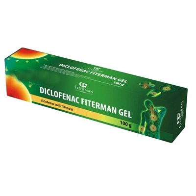 Diclofenac Fiterman 10mg/G Gel 50g