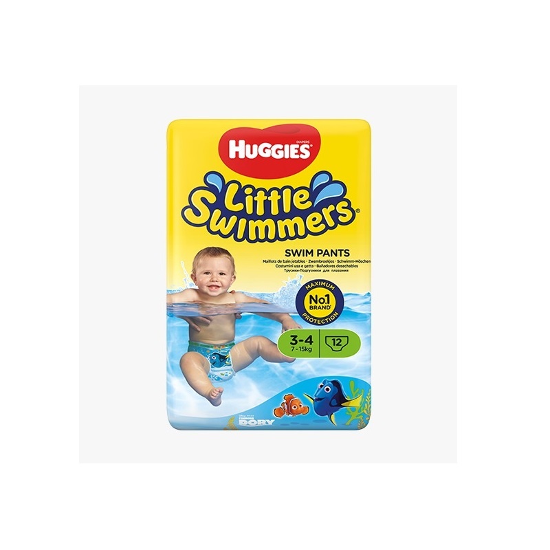 Huggies Little Swimmers 7-15kg Pachx12 Buc