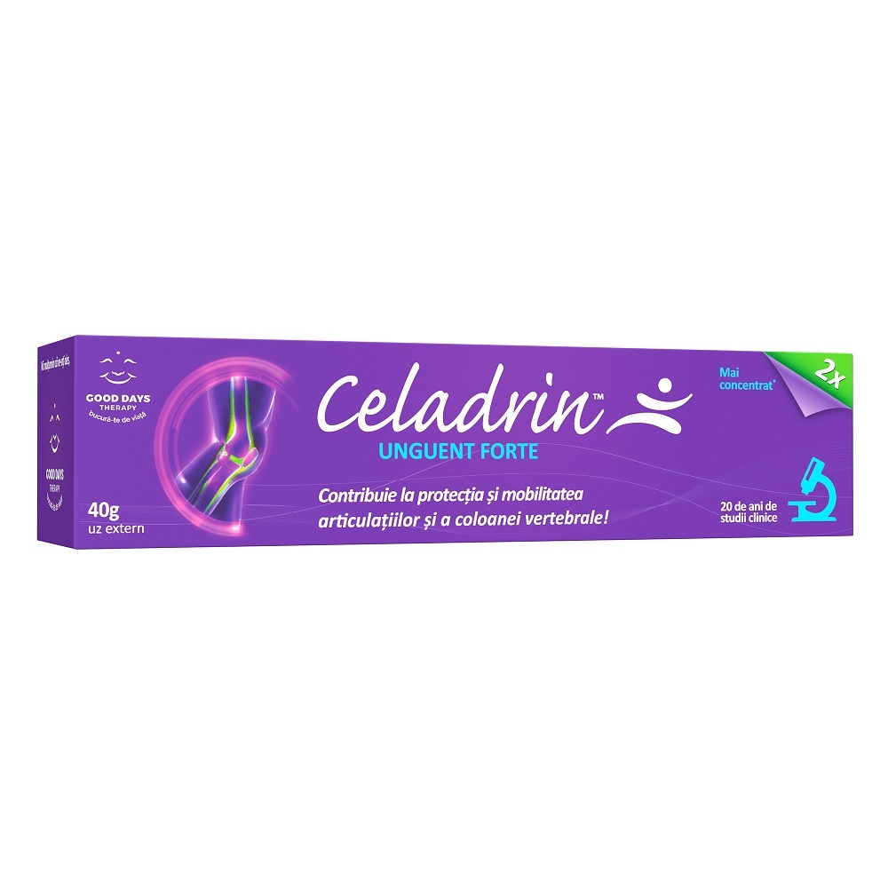 Unguent Forte Celadrin, 40 g, Good Days Therapy