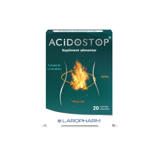 Acidostop Ctx20 Comprimate , Laropharm