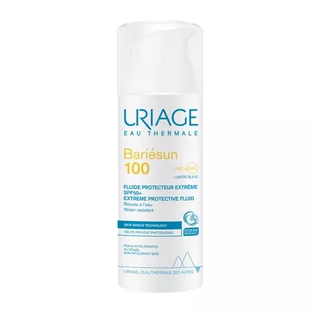 Fluid protectie extrema Bariesun 100 SPF 50+, 50 ml, Uriage