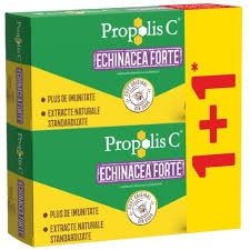Pachet Propolis C Forte cu Echinacea, 30 + 30 comprimate, Fiterman