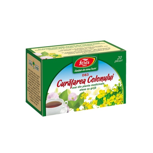 Fares Ceai Curatare Colon Ctx20 Pl