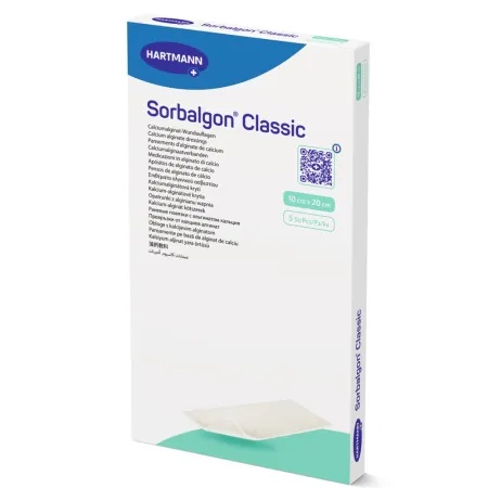 Pansament Sorbalgon, 10x20 cm, 5 bucati, Hartmann