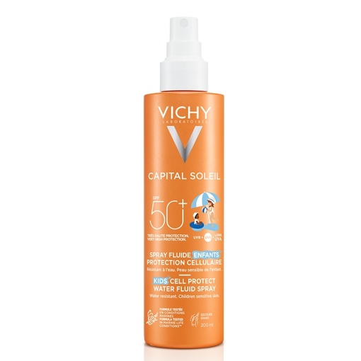 Spray fluid cu protectie solara SPF 50+ pentru copii Capital Soleil ...
