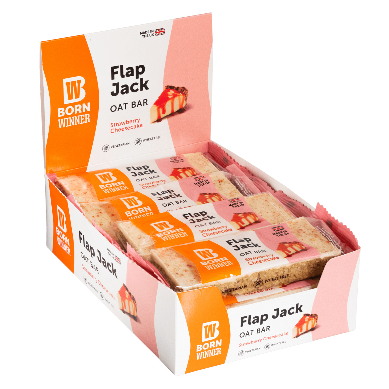 Baton Flap Jack Born Winner - Cheesecake de căpșuni