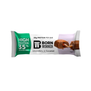 Batoane proteice Born Winner CORE - Chocolate & Caramel 57 gr