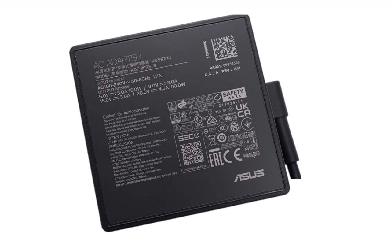 Asus VivoBook S 15 OLED M3502RA incarcator laptop original, 90W USB-C Asus VivoBook S 15 OLED M3502RA incarcator laptop original, 90W USB-C