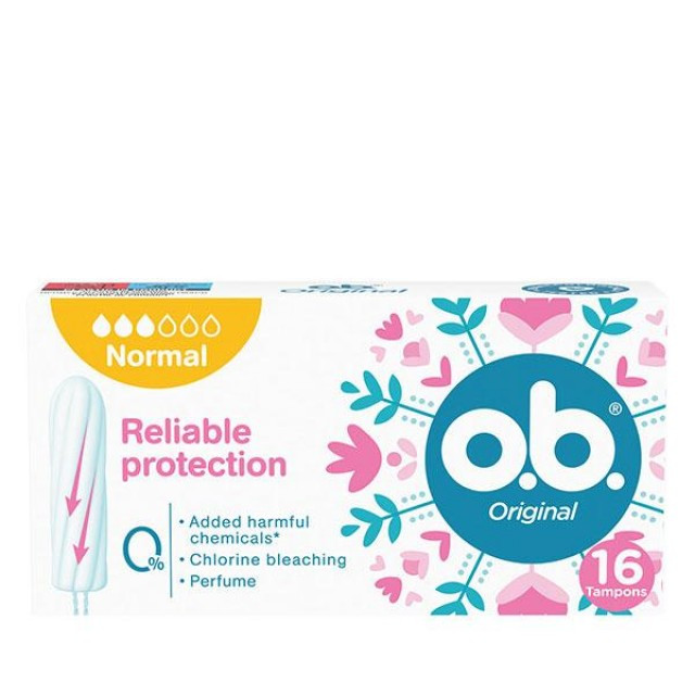 OB TAMPONI ORIGINAL NORMAL 16 KOMADA OB TAMPONI ORIGINAL NORMAL 16 KOMADA