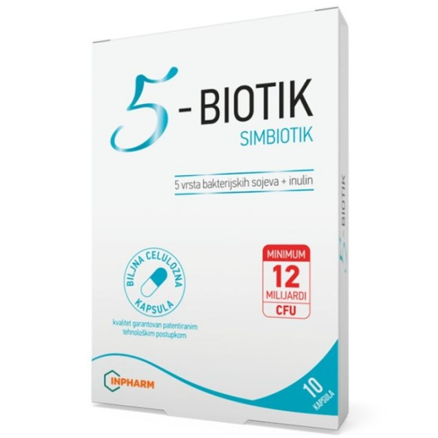 5-BIOTIC SIMBIOTIC 10 KAPSULA