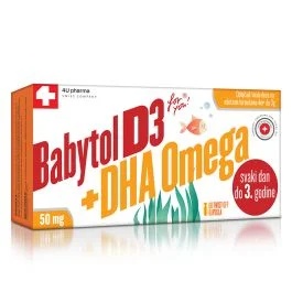 BABYTOL D3 + DHA OMEGA 60 kapsula