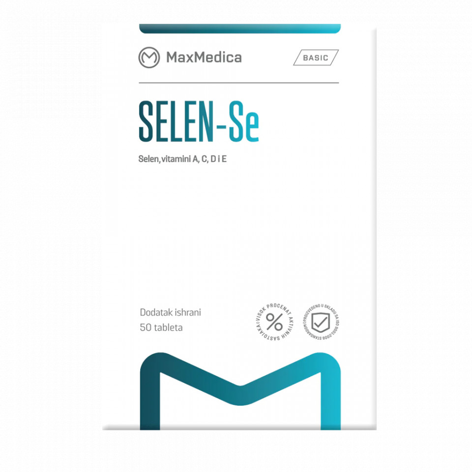 MAXMEDICA SELEN 50 TABLETA