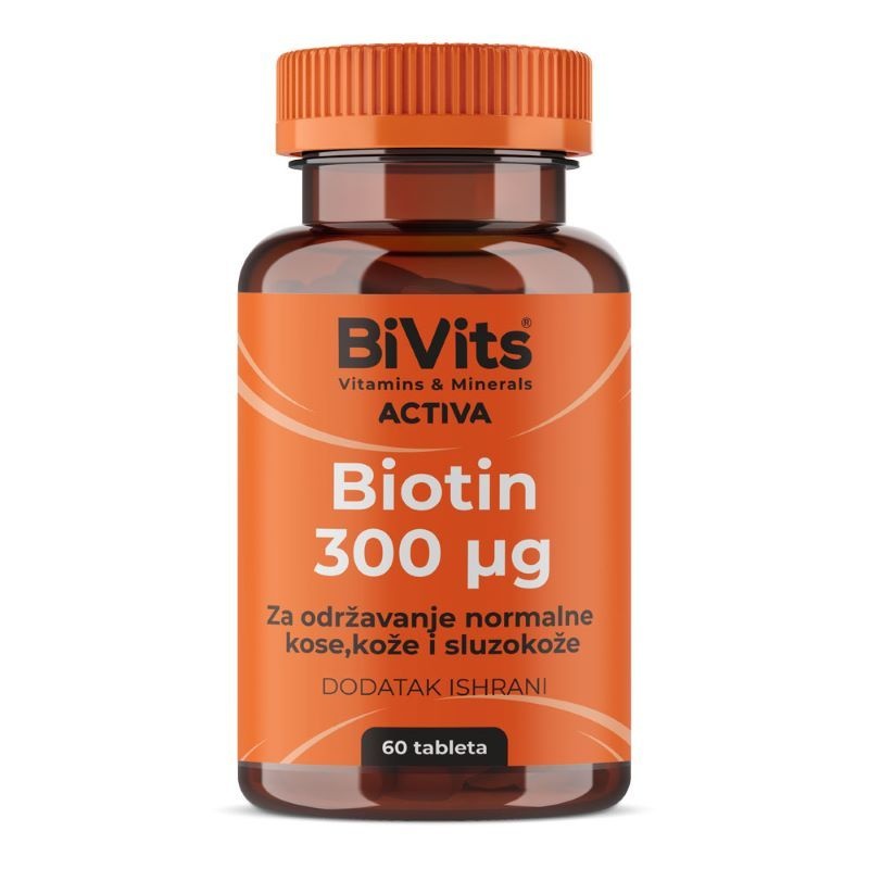 Bivits Activa Biotin 60 tableta
