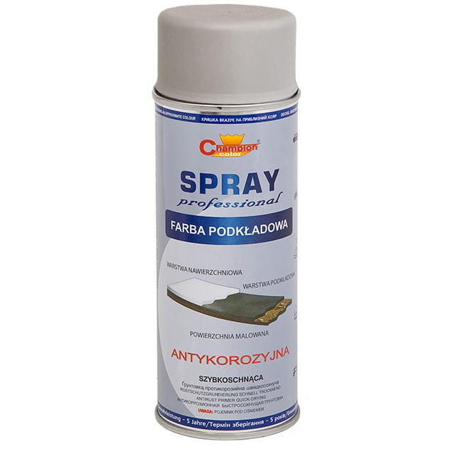 Spray Primer auto GRI 400 ml. PROFESIONAL