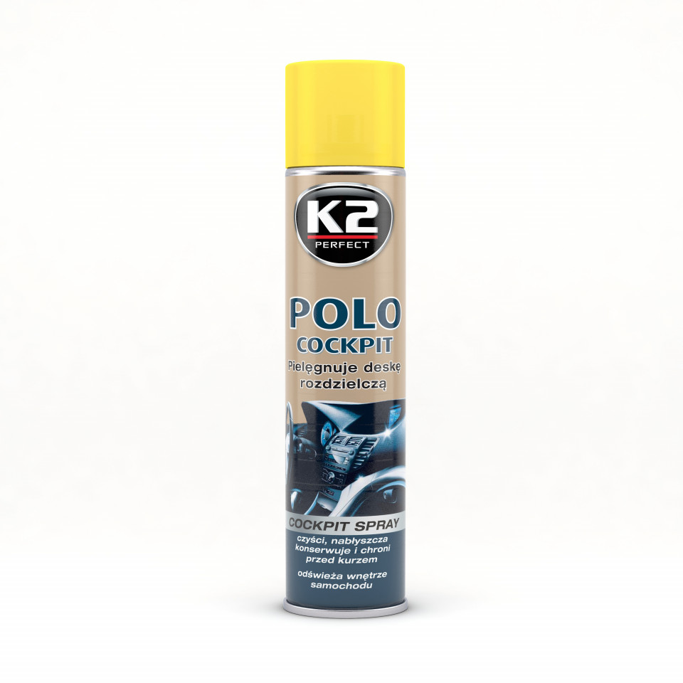 Spray silicon auto lucios pentru bord, K2 POLO COCKPIT MAX 300ml