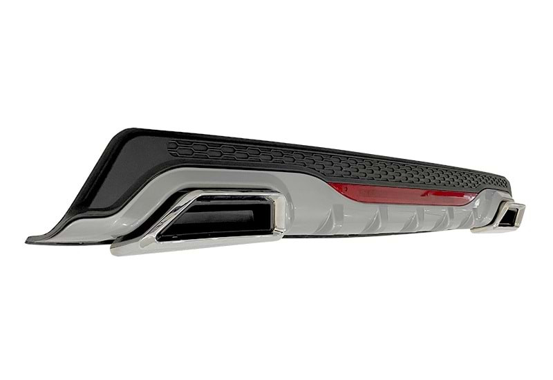 Difuzor bara spate universal , ELITE PLUS B Design, negru mat / gri si ...