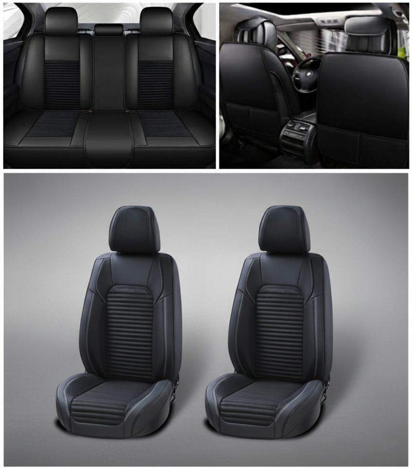Set huse scaune auto compatibil SKODA Octavia III 2013-2020, fata-spate ...