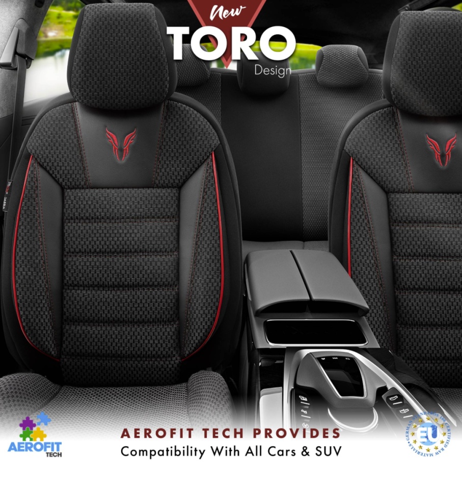 Set huse auto scaune universale Otom Luxury, Toro Sport Design ...
