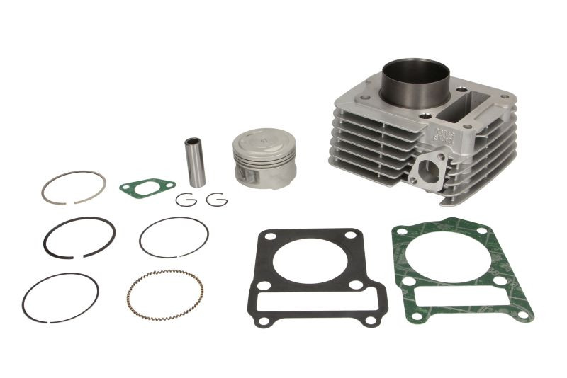Set motor , cilindru , piston, segmenti si set garnituri 4T ...