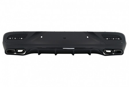 Difuzor Bara Spate cu Ornamente Evacuari Crom compatibil cu Mercedes GLE Coupe C292 Sport Line ...