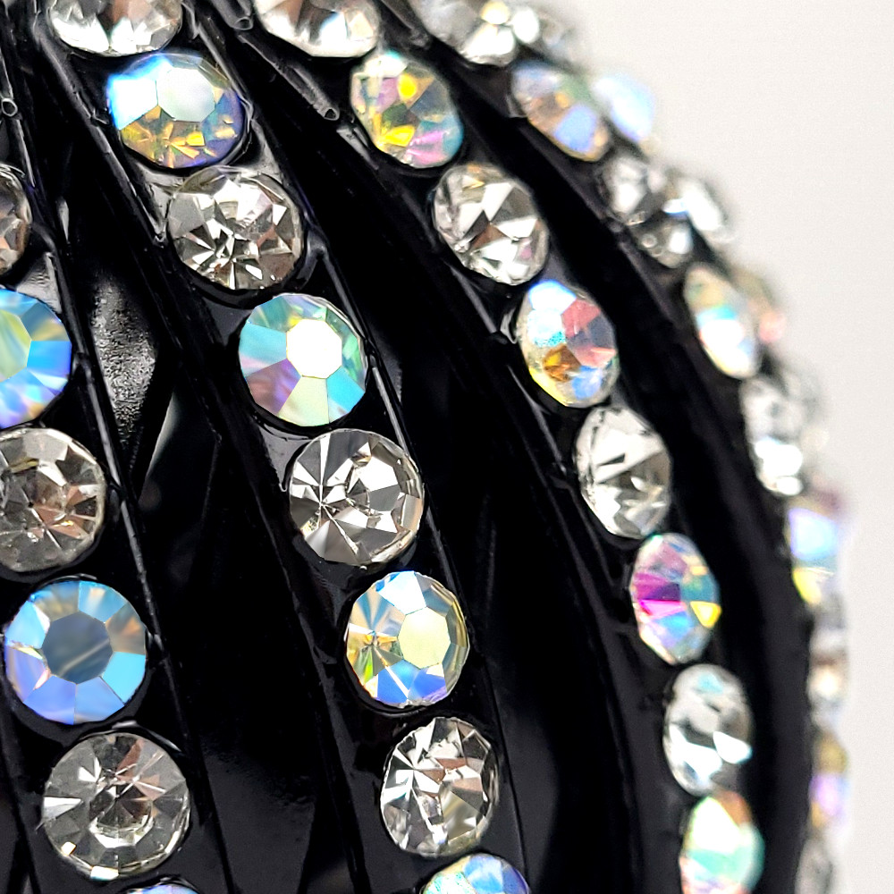 Agrafa de Păr Extensibila cu Pietricele, Model 'Mirror Reflection'