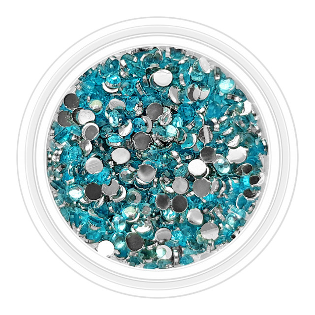 Strasuri Unghii Pietricele Culoare Albastru Azur, Pietre Decorative ...