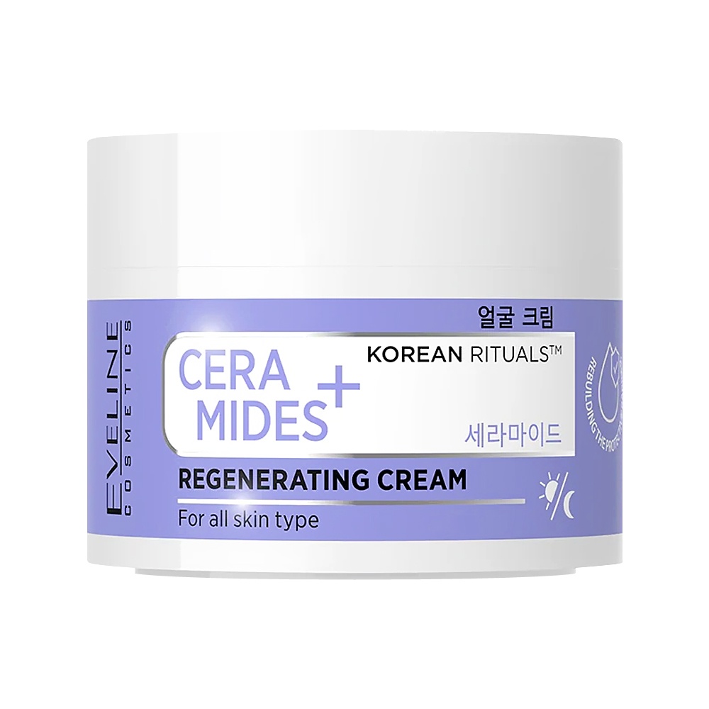 Cremă Regenerare Ten cu Ceramide+ Korean Ritual by Eveline | Hidratare ...