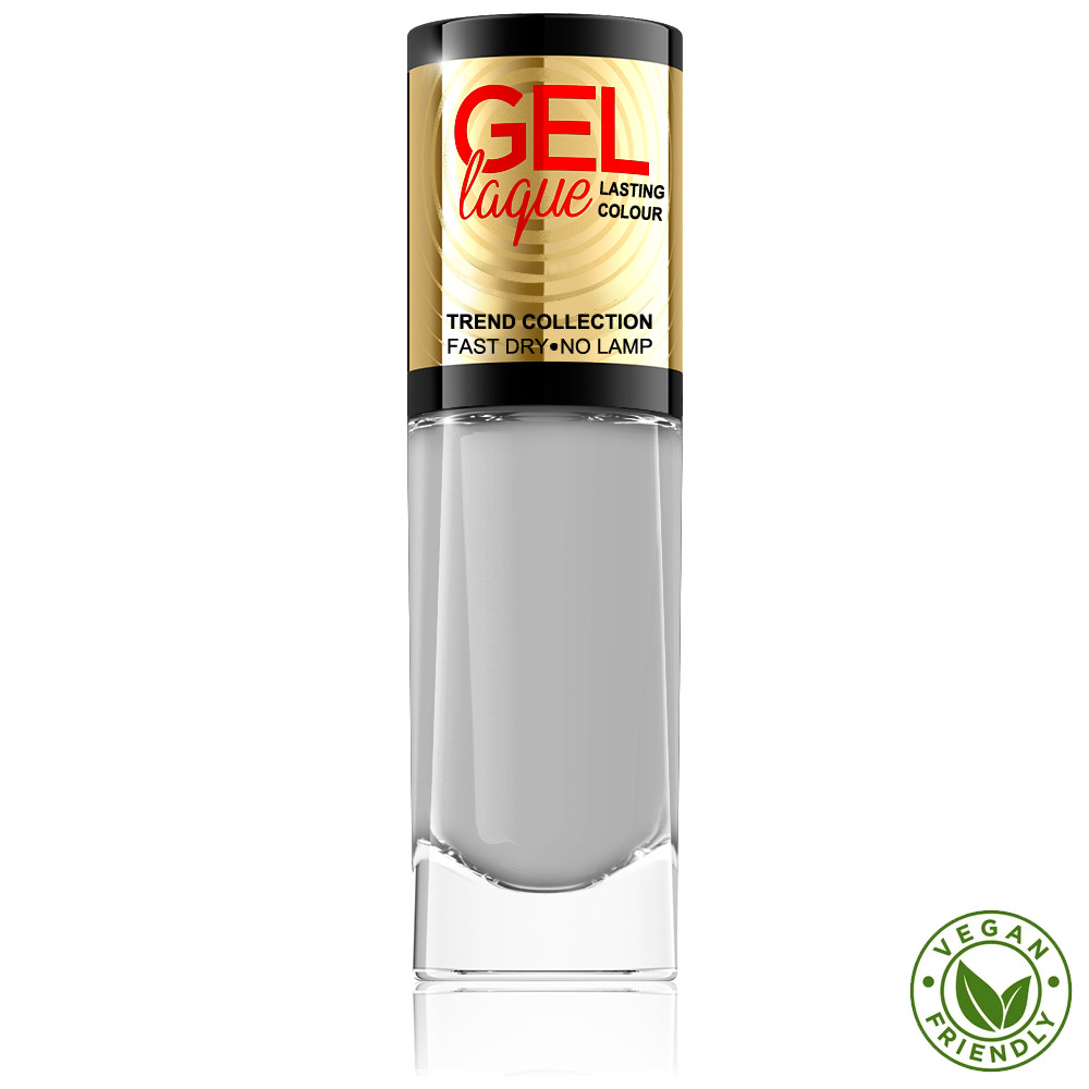 Lac Unghii Eveline Gel Laque Trend Collection Culoare Gri Light No 221