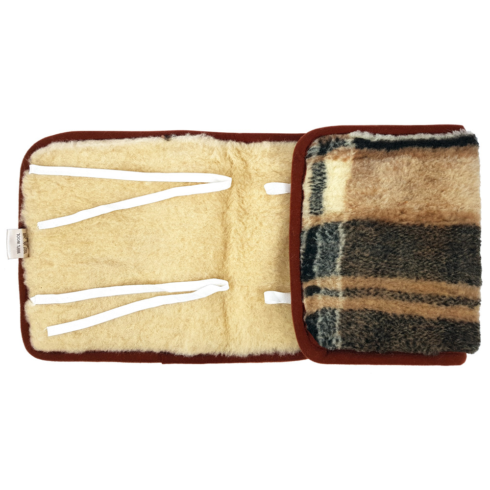 Brâu Terapeutic din Lână Naturală de Oaie pentru Spate și Zona Lombară ...