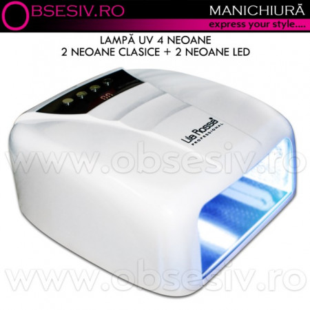 LAMPA UV-LED 36WATT, 4 NEOANE (2 Neoane Clasice + 2 Neoane Led), Lampa ...