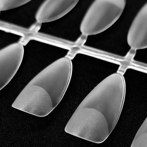 Tipsuri Dizolvabile Unghii Migdala Culoare Transparent Mat 240 Buc.