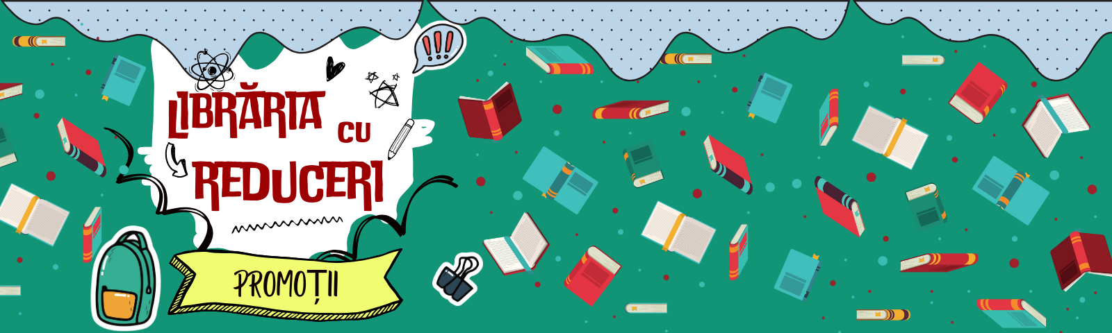 Librăria cu reduceri - ,,Cartea este arma care schimbă lumea"!