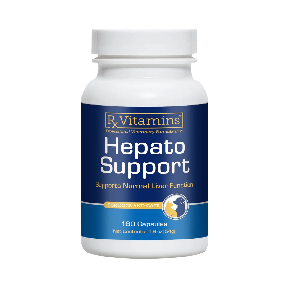 Hepato Support supliment hepatic pentru caini si pisici - 180 de capsule