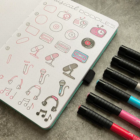 Desene pentru jurnal (bullet journal)