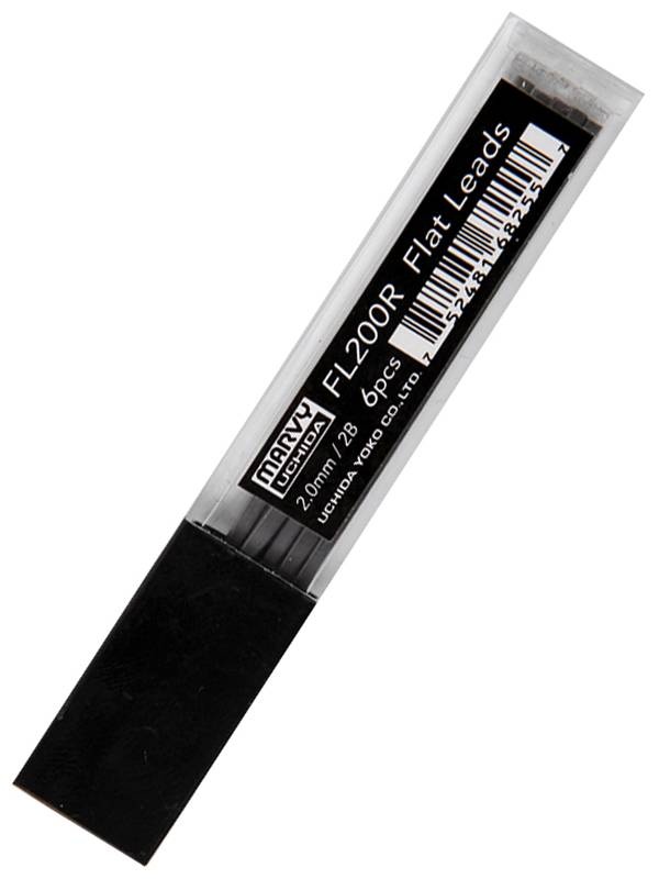 Set 6 mine creion mecanic plate 2.0mm 2B Marvy Uchida FL200R
