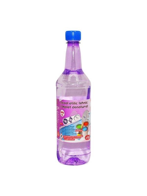 Alcool etilic tehnic complet denaturat, 1L