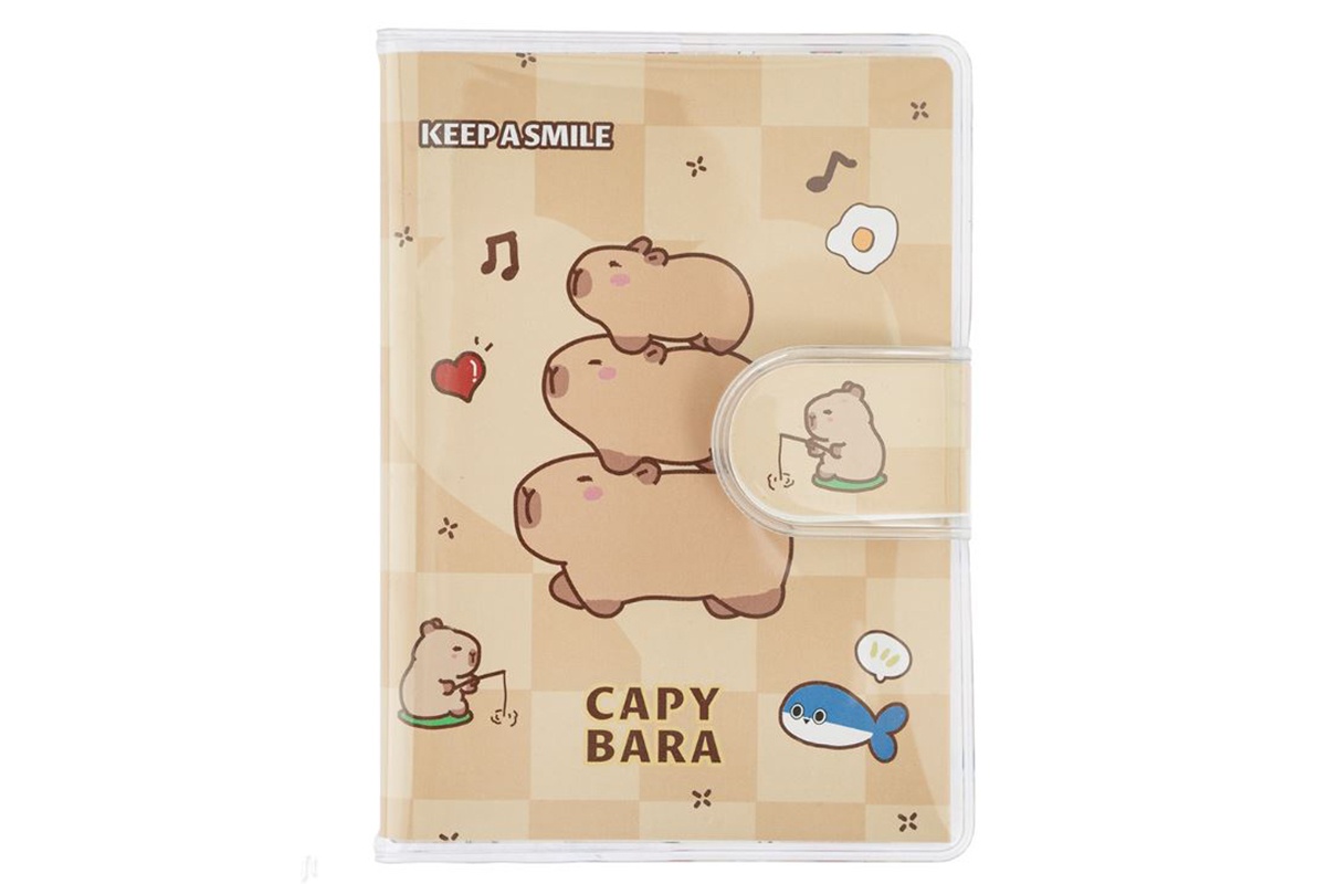 Notebook Capibara cu Arici A7 70 File Keep a Smile DPCA-024 Dp Craft