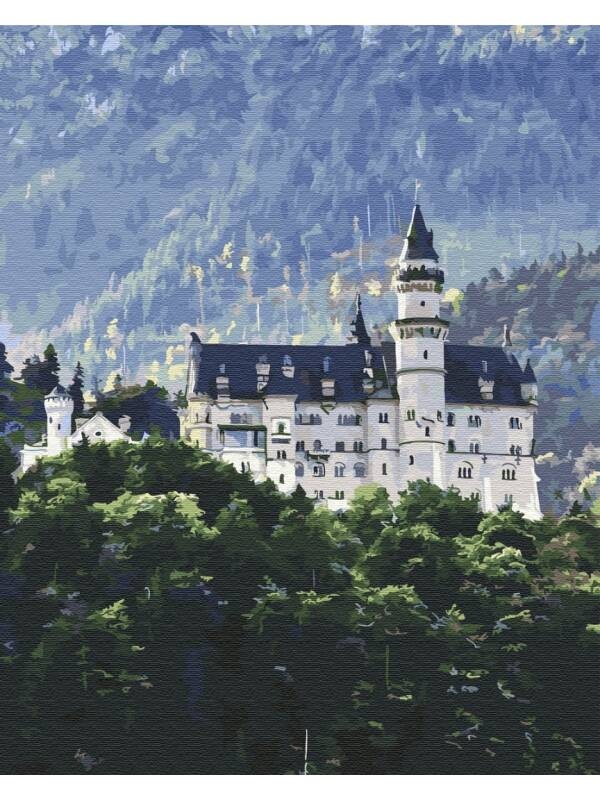 Kit pictura pe numere View of Neuschwanstein Profiart GX34844