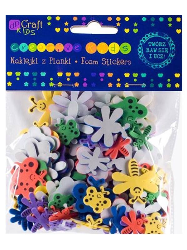 Set 120 figurine autoadezive spuma fluturi si libelule kspi-045 Dp Craft