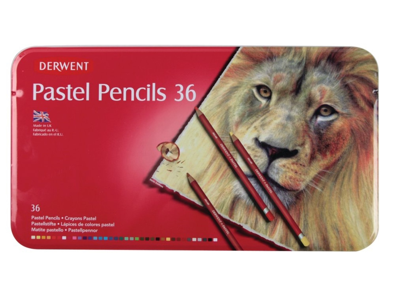 Set 36 Creioane Derwent Pastel