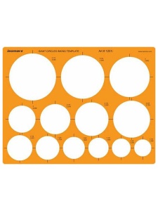 Sablon arhitectura cercuri Giant Circle Isomars 1201