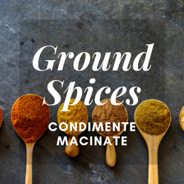 Condimente Indiene - Indian Food